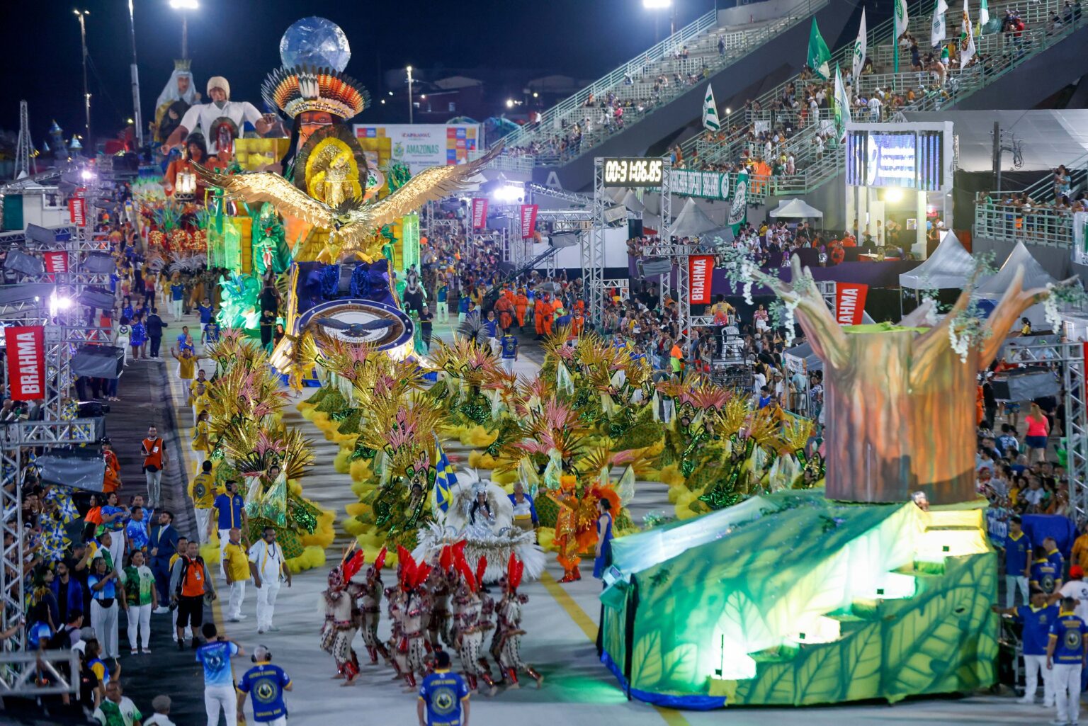 Apuração define campeã do Carnaval de Manaus 2026 nesta segunda